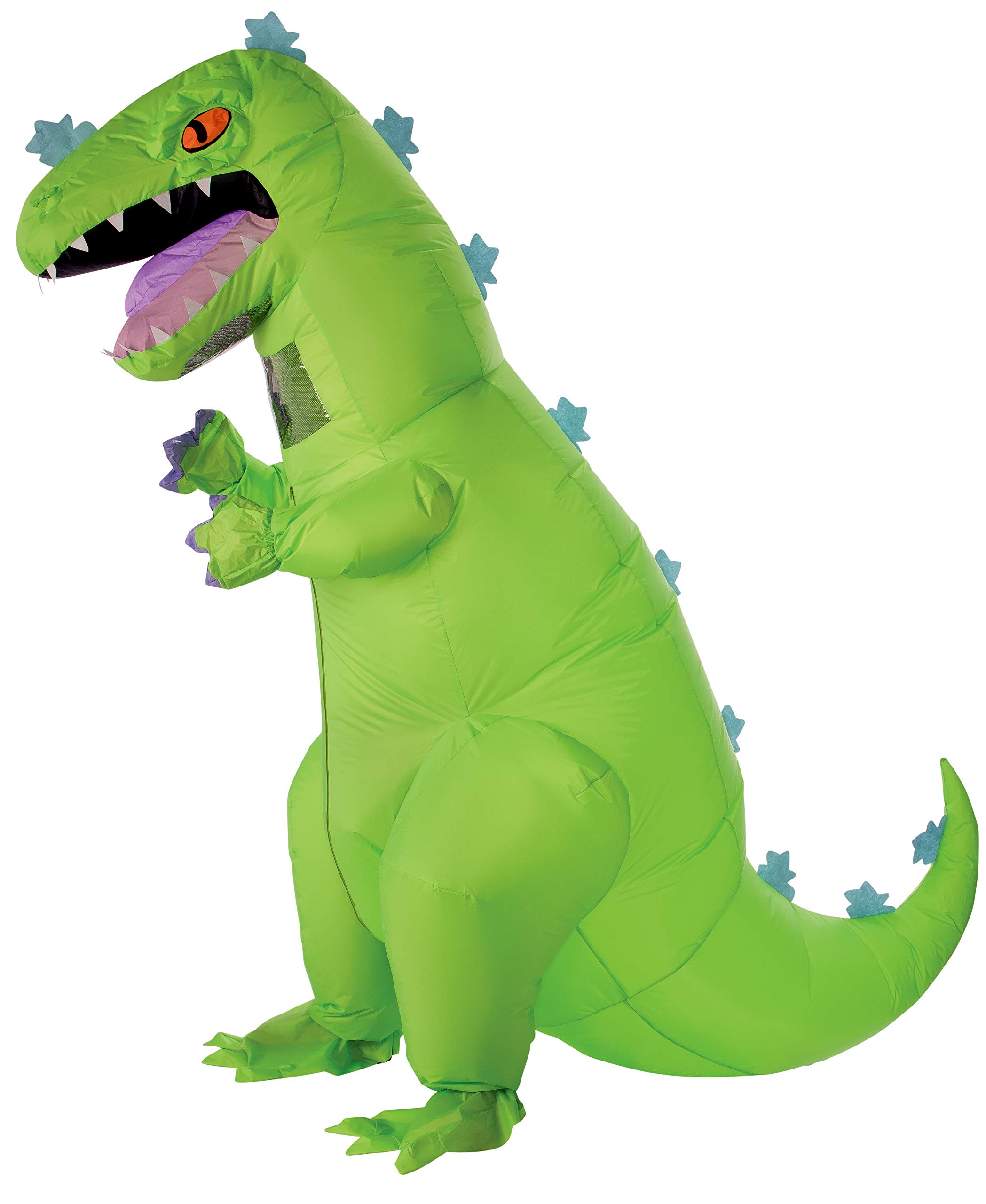Rubies Men's Rugrats Reptar Adult Sized Costumes for Themed Parties and Halloween, As Shown, One Size US