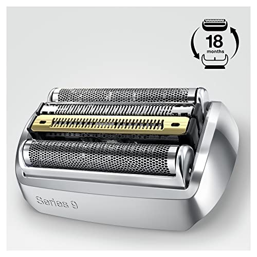 Braun Series 9 Electric Shaver Replacement Head - 92S - Compatible with all Series 9 Electric Razors 9290cc, 9291cc, 9370cc, 9293s, 9385cc, 9390cc, 9330s, 9296cc