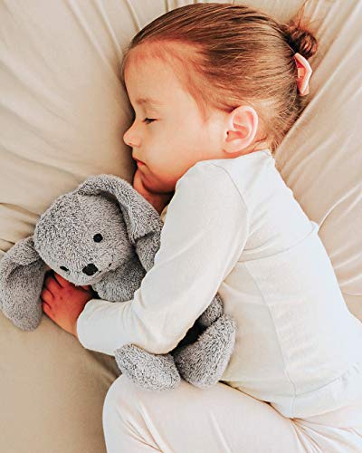 Thermal-Aid Zoo — Baxter The Bunny — Kids Hot and Cold Pain Relief Heating Pad Microwavable Stuffed Animal and Cooling Pad — Easy Wash, Natural Sleep Aid — Pregnancy Must-Haves for Baby First Aid Kit