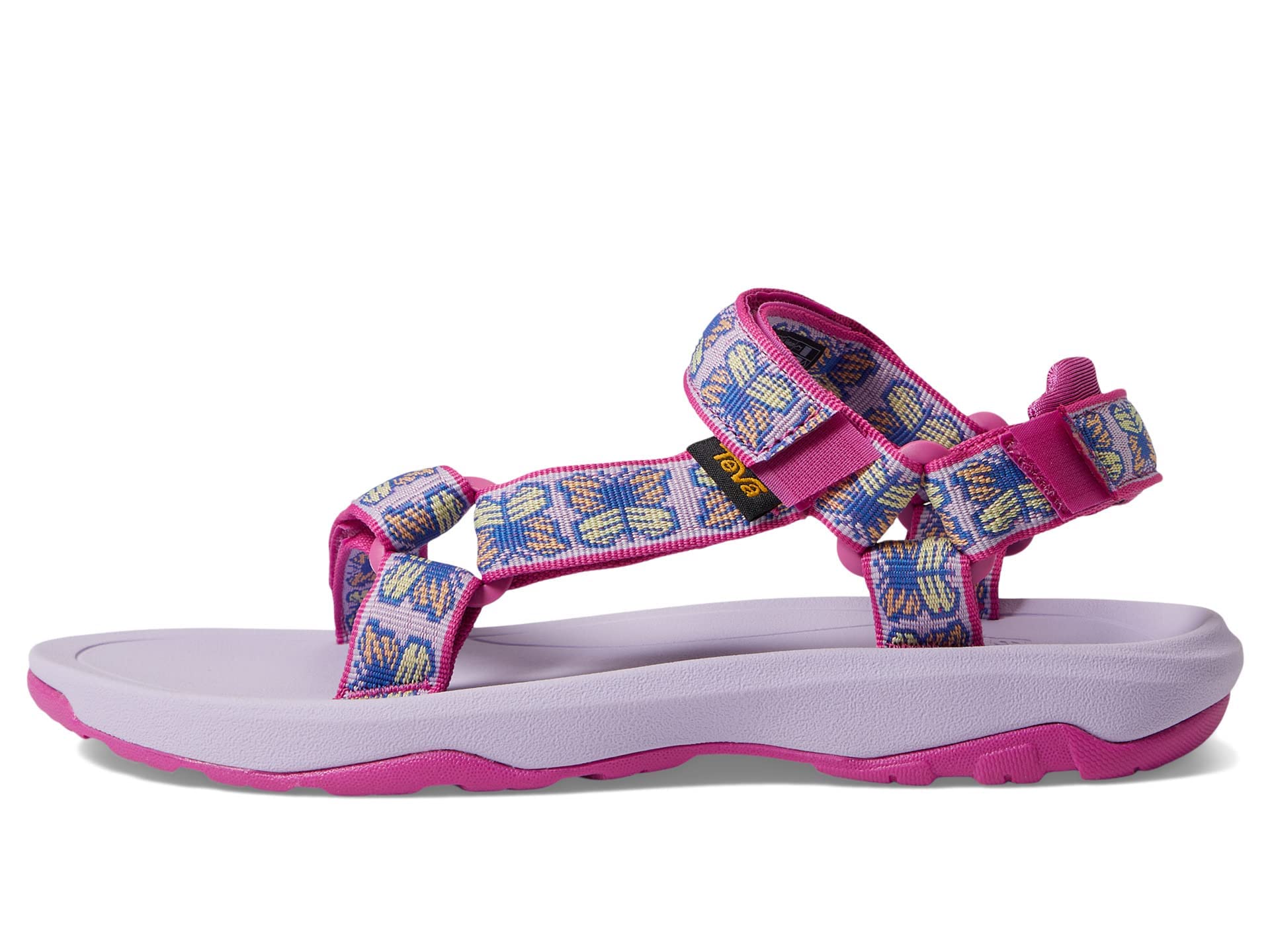 Teva Hurricane XLT 2 Sandal, Butterfly Pastel Lilac, 3 US Unisex Little Kid