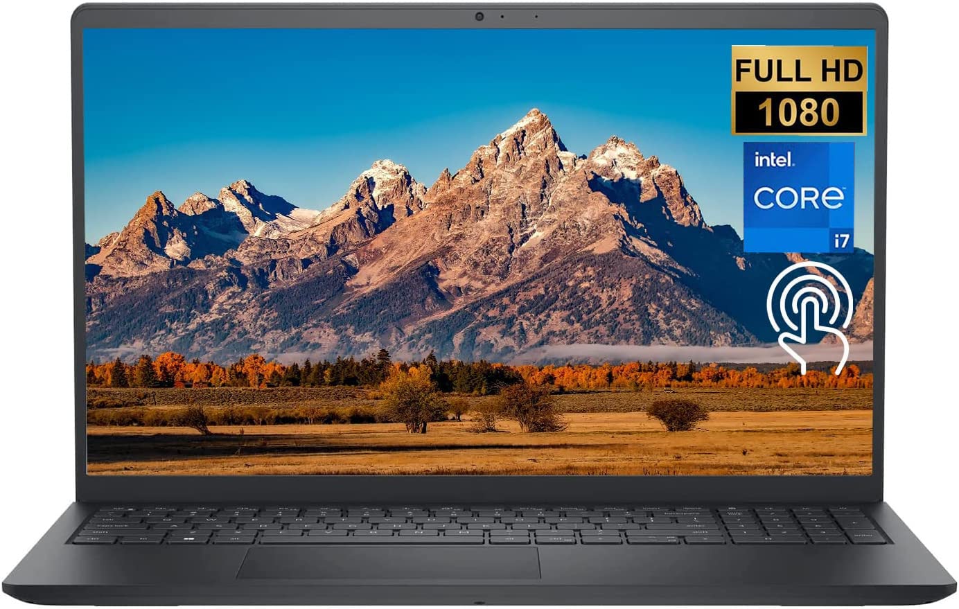 Dell Inspiron 15 3520 Business Laptop - 15.6" FHD Touchscreen Display - 12th Gen Intel Core i7-1255U - 64GB RAM|2TB SSD - Intel Iris Xe Graphics - FHD Webcam - Wi-Fi 6 - Windows 11 Home - Black