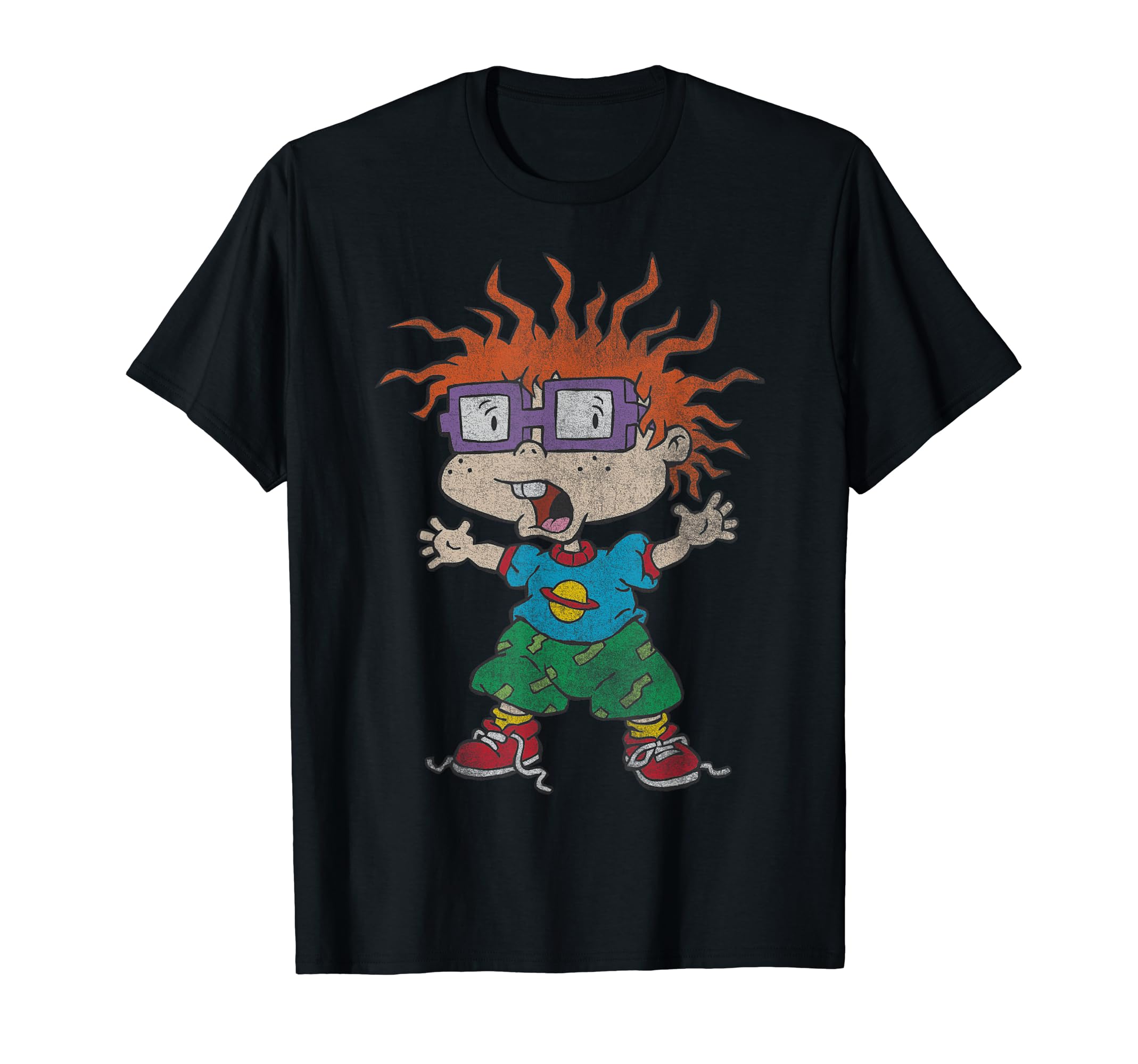 Nickelodeon Rugrats Chuckie Feature Character T-Shirt T-Shirt