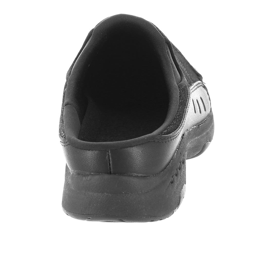 Easy Spirit womens Traveltime234 Mule, Black 960, 9 US