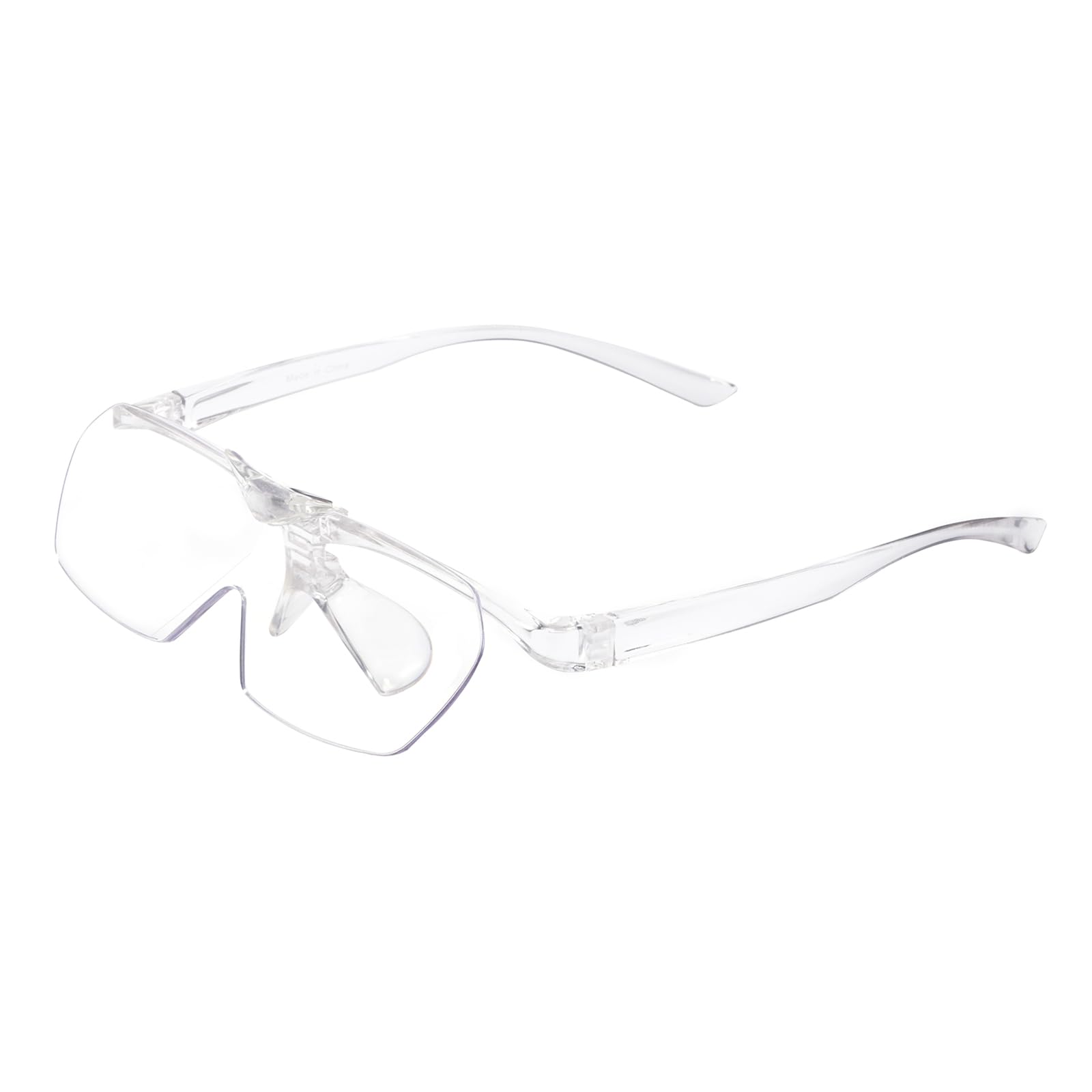 OKH 160% Magnifying Glasses, Flip Up Down Lens, Hands-Free Magnifier Eyeglasses for Close Work, Reading, Sewing, Jewelry Making, Craft, Hobby, Painting