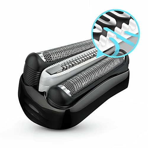 Braun Series 3 ProSkin 3010s Electric Shaver, Rechargeable and Cordless Wet and Dry Electric Razor for Men, Black/Blue