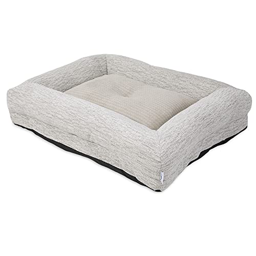 Petmate La-Z-Boy Rosie Pet Bed in Merlot for Small and Medium Dogs Up to 50 Pounds. 35 Inches x 27 Inches