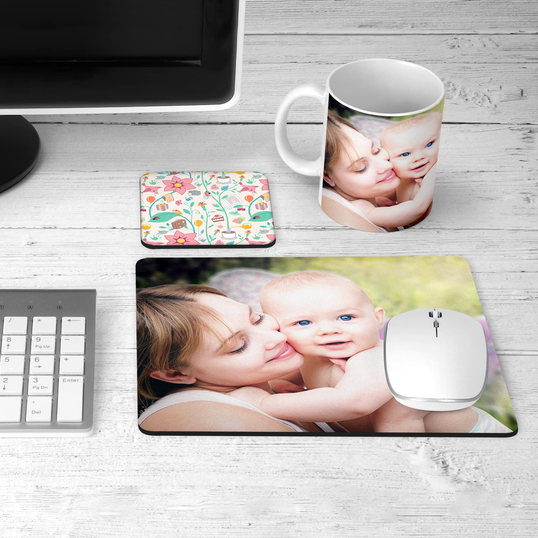 Sawgrass UHD SG500 Sublimation Printer Starter Bundle with Easysubli Ink Set, 300 Sheets of Sublimation Paper, Tape, & Blanks