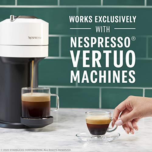 Starbucks by Nespresso Blonde & Dark Roast Variety Pack Coffee & Espresso (50-count single serve capsules, compatible with Nespresso Vertuo Line System)