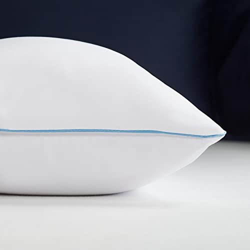 Sealy Pillow, Clean Luxury Slumber Bed Pillow with Hypoallergenic Fiberfill, King Pillows - 2 Pack