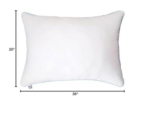Sealy Pillow, Clean Luxury Slumber Bed Pillow with Hypoallergenic Fiberfill, King Pillows - 2 Pack