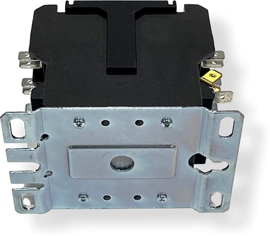 Eaton E1C25DNY138 Electrical Non-Reversing Definite Purpose Control Contactor, Coil Voltage 110/120V 50/60Hz, Dual QC Coil Term, 3-Pole, 30A Inductive, 40A Resistive