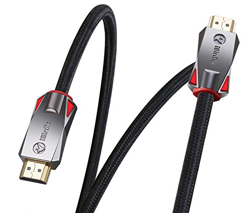 4K HDR HDMI Cable 3 Feet, 4K 120Hz(4:4:4, HDR10 ARC HDCP 2.3/2.2) 1440p 165Hz High Speed Ultra HD Bi-Directional Cord 26AWG Compatible with Apple-TV Ps4 Xbox One