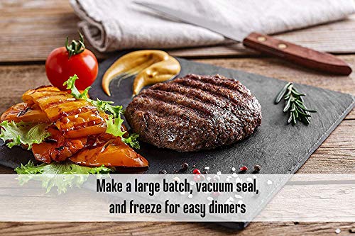 Weston Hamburger, Crabcake and Sausage Press, Makes 4 1/2" in Diameter, 1/4lb to 3/4lb, Patty Ejector