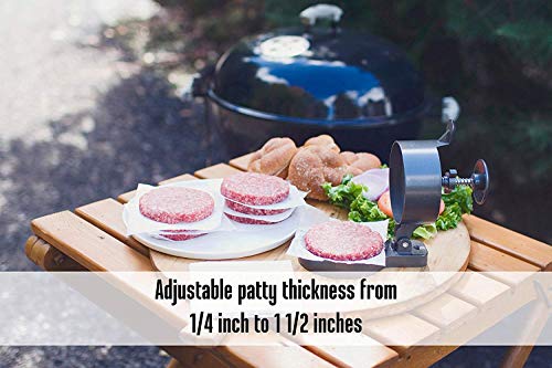 Weston Hamburger, Crabcake and Sausage Press, Makes 4 1/2" in Diameter, 1/4lb to 3/4lb, Patty Ejector