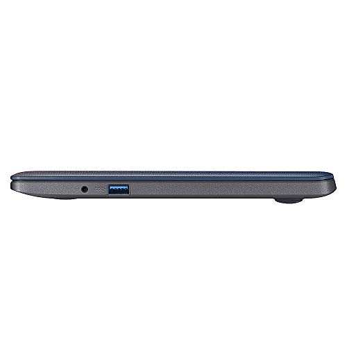 ASUS VivoBook E12 Thin and Light Business Laptop 11.6 inch HD Display Intel Celeron N3350 4GB RAM 64GB eMMC + 128GB SD Card Intel HD Graphics 500 HDMI Office365(1-Year) Win10Pro + USB-C Adapter