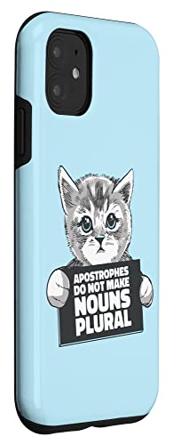 iPhone 11 Apostrophes Don't Make Nouns Plural Funny English Teacher Case