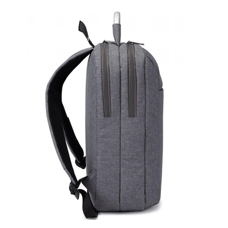 Custom Backpack Laptop Stylish Personalized Back Pack for Teen Women Men (Grey)