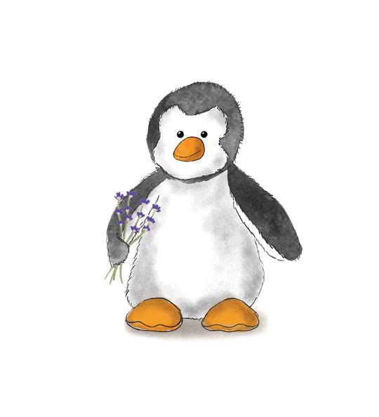 warmies Penguin Cozy Plush Heatable Lavender Scented Stuffed Animal