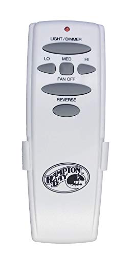 Hampton Bay Remote Control UC7078T with Reverse and Hampton Bay Logo