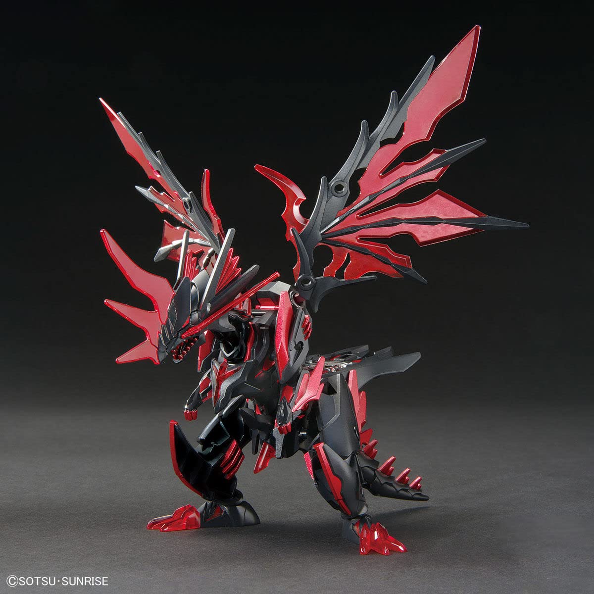 Bandai SDW Gundam Heroes BB Senshi No.28 Dark Grasper Dragon Plastic Model