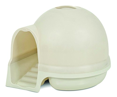 Booda Dome Cleanstep Litter Pan Pearl Linen