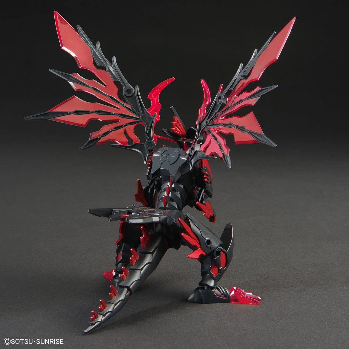 Bandai SDW Gundam Heroes BB Senshi No.28 Dark Grasper Dragon Plastic Model