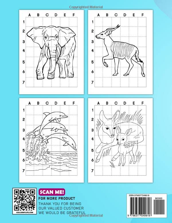 How To Draw Mammals: Step-By-Step Guide Book For Drawing With 30 Easy Pictures Inside | Stress Relief Gifts | Birthday Gifts | Creativity Gifts