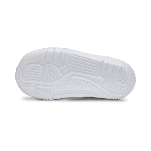 PUMA Kids BMW M Motorsport Bao Kart Sneaker, White Black-Estate Blue, 9 US Unisex Toddler