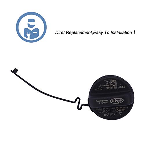 Fuel Tank Filler Cap,Gas Cap Compatible With Toyota - 4Runner, Avalon, Camry, Corolla, Highlander, Matrix, RAV4, Tacoma,Lexus- ES350, GS350, GS460 and More,Replace# 77300-06040, 7730006040