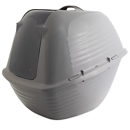 Petmate Arm & Hammer 22099 Hooded Litter Pan, Jumbo, Blue