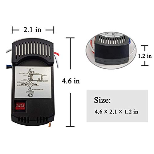 Breeze Bay Universal Ceiling Fan Receiver Replacement for Harbor Breeze Hunter Hampton Bay(28R Receiver)