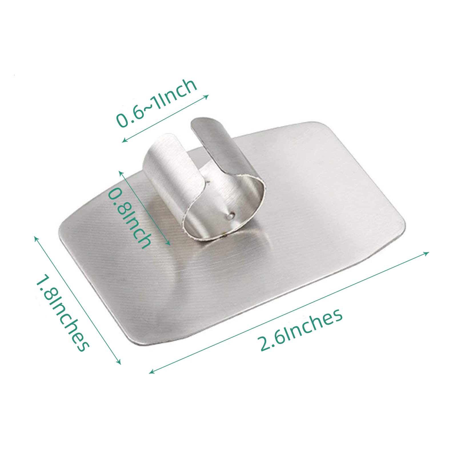 wefaner Stainless Steel Finger Guards for Cutting, Hand Protector Finger Protector , Avoid Injury When Cutting Vegetables, Meat, Slicing and Dicing Safe Chopping Tools