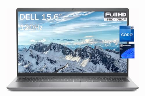 Dell Vostro 3000 Series Business Laptop, 15.6” FHD 120 Hz Display, 13th Gen Intel Core i5-1355U (10 cores, up to 4.60 GHz), 16GB RAM, 1TB SSD, Backlit, Fingerprint, Windows 11 Pro, Titan Gray