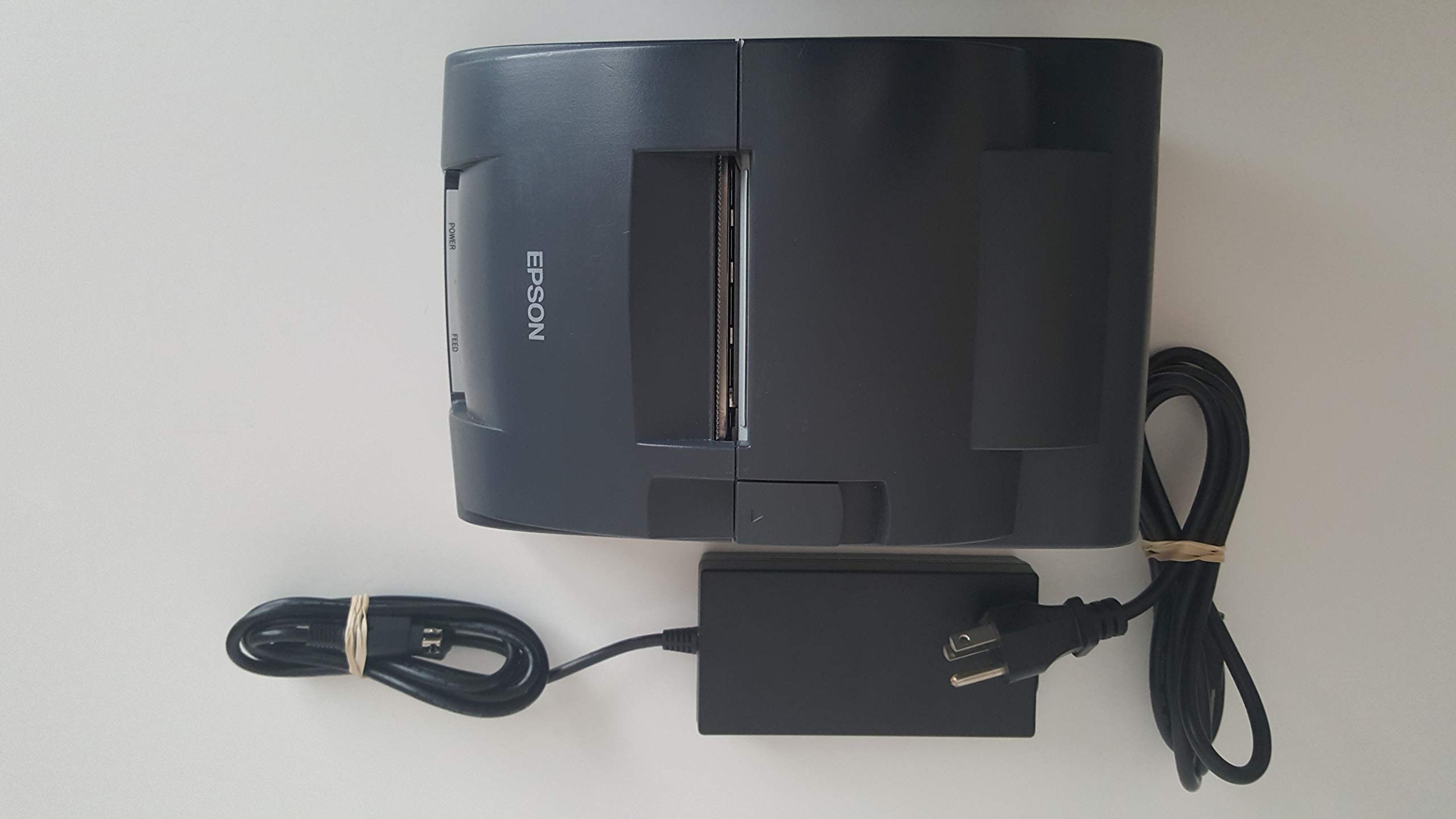 Epson C31C514767 Epson, TM-U220B, Dot Matrix Receipt Printer, Ethernet (E04), Epson Dark Gray, Auto Cutter, Power Supply Included Replaces C31C514667 (Renewed)