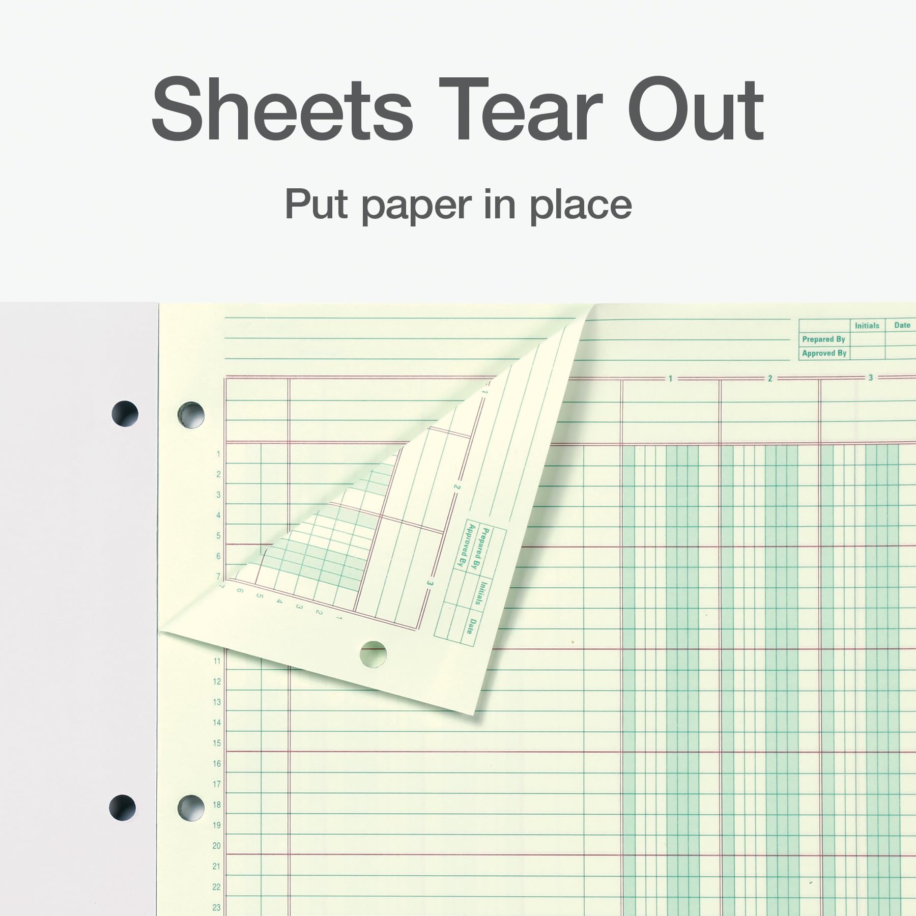 CARDINAL BRANDS INC. - Columnar Analysis Pad, 3 Column, 8 1/2 X 11, Single Page Format, 50 Sheets/pad ( ABFACP85113 ) ( ACP85113 )