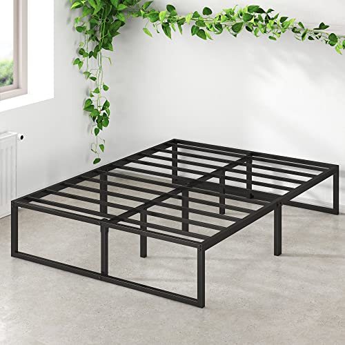 ZINUS Lorelai 14 Inch Metal Platform Bed Frame / Mattress Foundation with Steel Slat Support / No Box Spring Needed / Easy Assembly, King