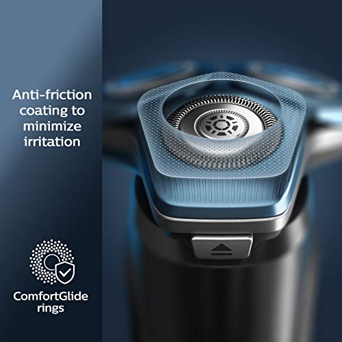 Philips Norelco Shaver 7100, Rechargeable Wet & Dry Electric Shaver with SenseIQ Technology and Pop-up Trimmer S7788/82