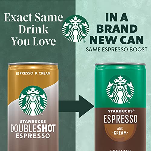 Starbucks Doubleshot, Salted Caramel, 6.5 Ounce, 12 Count (Packaging May Vary)