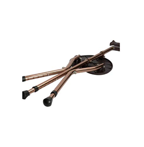 Walking Cane Chair, Three Legged Seat Folding Walking Stick Portable Height Adjustable Walking Cudgel Stick Stool Unisex for Elderly,Crutches