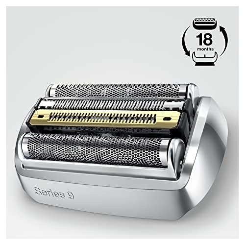 Braun Series 9 92S Electric Shaver Head Replacement Cassette, Compatible with all Series 9 Electric Razors 9290cc, 9291cc, 9370cc, 9293s, 9385cc, 9390cc, 9330s, 9296cc