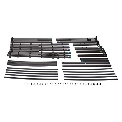 Amazon Basics Heavy Duty Non-Slip Bed Frame with Steel Slats, Easy Assembly - 18-Inch, Queen