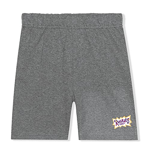 Nickelodeon Rugrats or Baby Shark Boys’ T-Shirt and Shorts Set for Toddler and Little Kids – Tie Dye/Grey