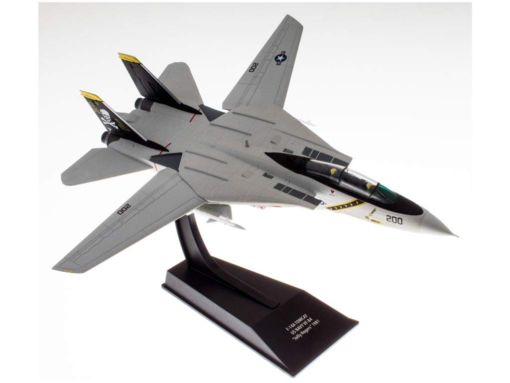 OPO 10 - 1/100 F-14A Tomcat US Navy VF-84 Military Fighter Aircraft 1981 Pirate Jolly Rogers (CP01)