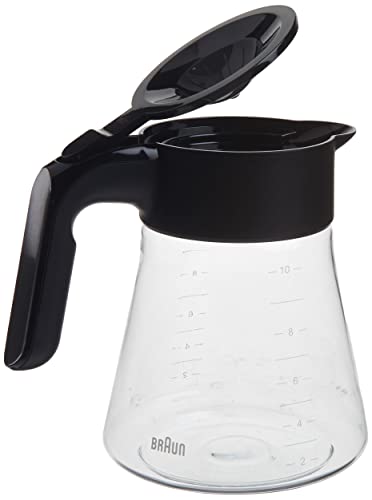 Braun BRSC008 MultiServe Coffee Machine 10 cup Replacement Carafe, Black