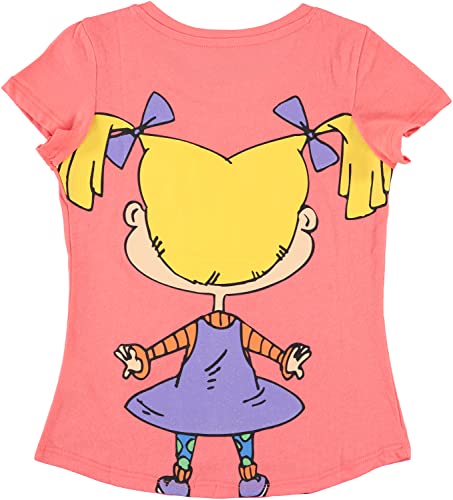 Girls Angelica Rugrats T-Shirt - Girls 4-16 Coral