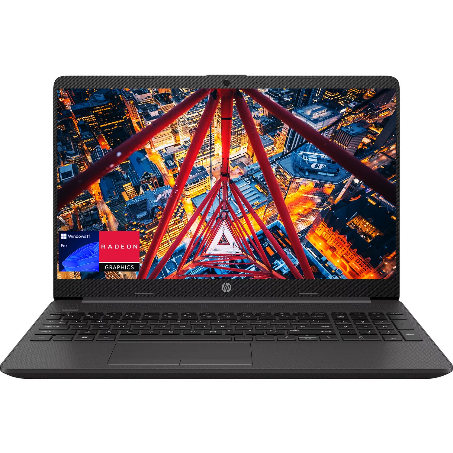 HP 15.6" G8 Business Laptop, Ryzen 5 5500 6-core Processor (Up to 4.0GHz), 16GB Memory, 1TB PCIe SSD, 15.6" FHD Display, Ethernet Port, SD Card Reader, USB-C, w/WOWPC Bundle, Windows 11 Pro