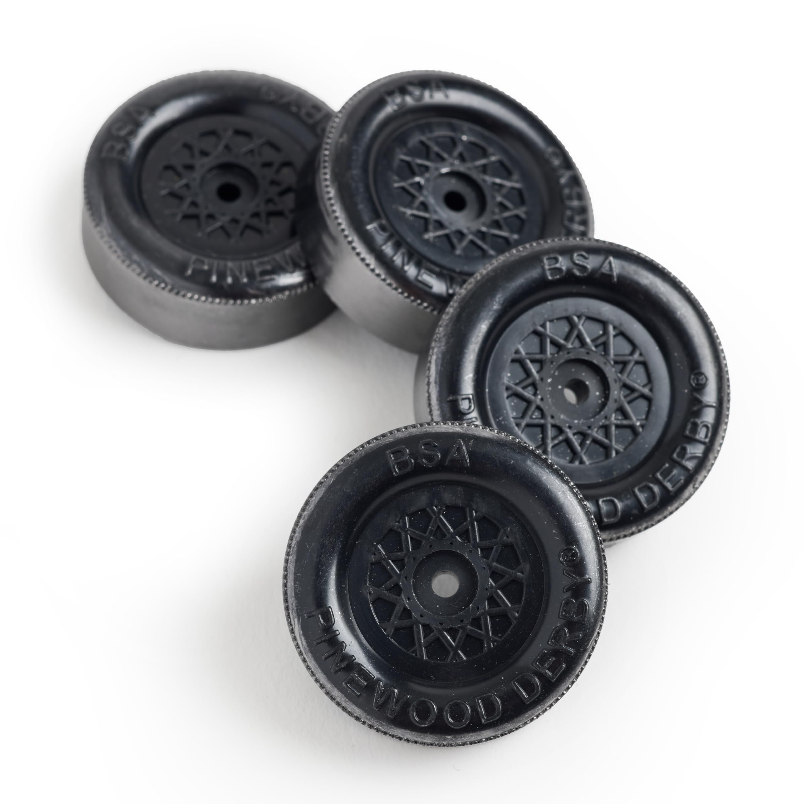 Pinewood Pro Official Derby Ultra-Lite Graphite Coated Wheels