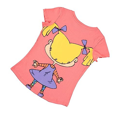 Girls Angelica Rugrats T-Shirt - Girls 4-16 Coral