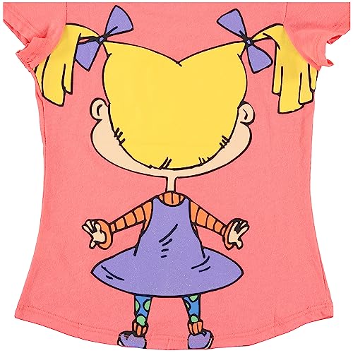 Girls Angelica Rugrats T-Shirt - Girls 4-16 Coral