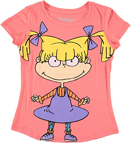Girls Angelica Rugrats T-Shirt - Girls 4-16 Coral
